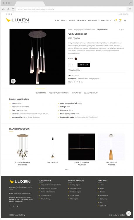 Luxen Lighting - WAZILE Inc.
