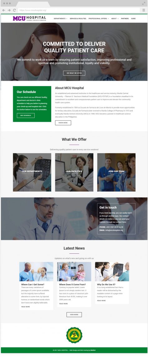 MCU Hospital - WAZILE Inc.
