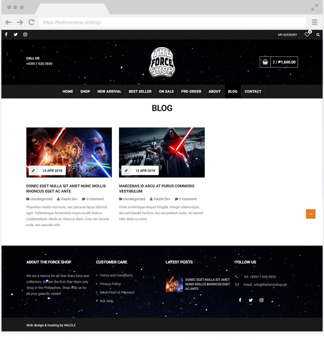 The Force Shop - WAZILE Inc.