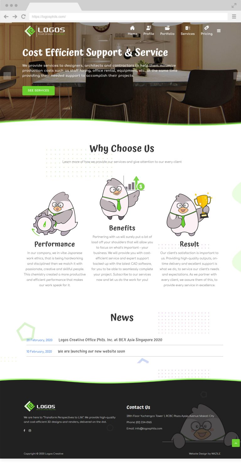 Logos Creative - WAZILE Inc.