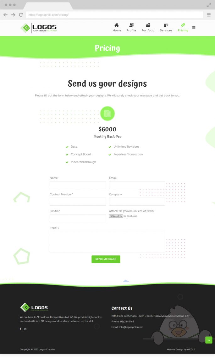 Logos Creative - WAZILE Inc.