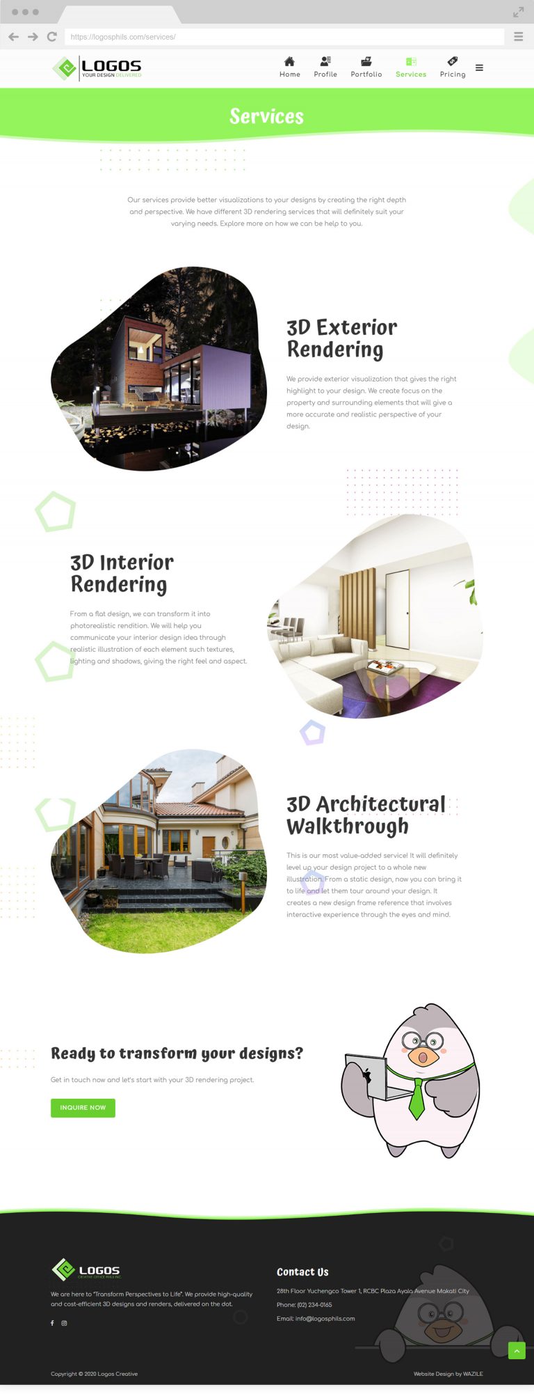 Logos Creative - WAZILE Inc.