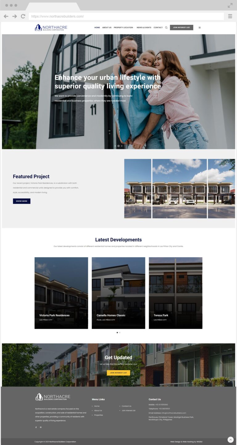 Northacre Builders - WAZILE Inc.