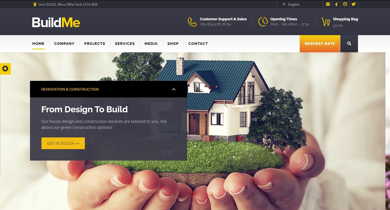 Top 20 Construction & Architecture Industry WordPress Themes for Your ...