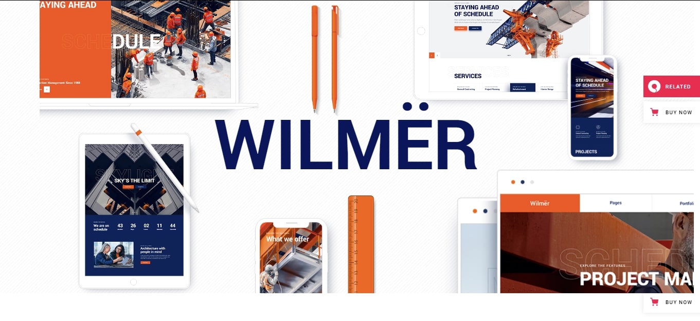 Top 20 Construction & Architecture Industry WordPress Themes for Your Website - WAZILE Inc.