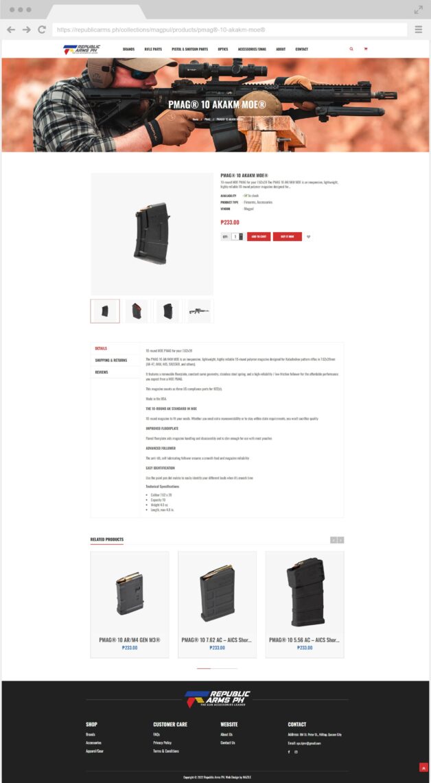 Republic Arms - WAZILE Inc.