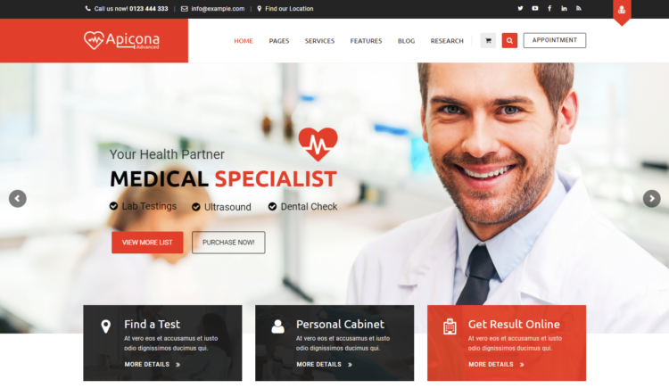 10 Best Choices for Health & Medical WordPress Themes - WAZILE Inc.