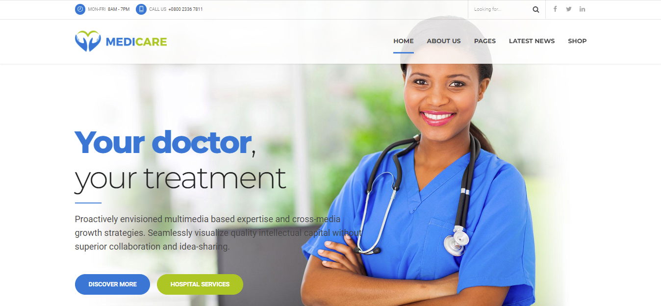 10 Best Choices for Health & Medical WordPress Themes - WAZILE Inc.