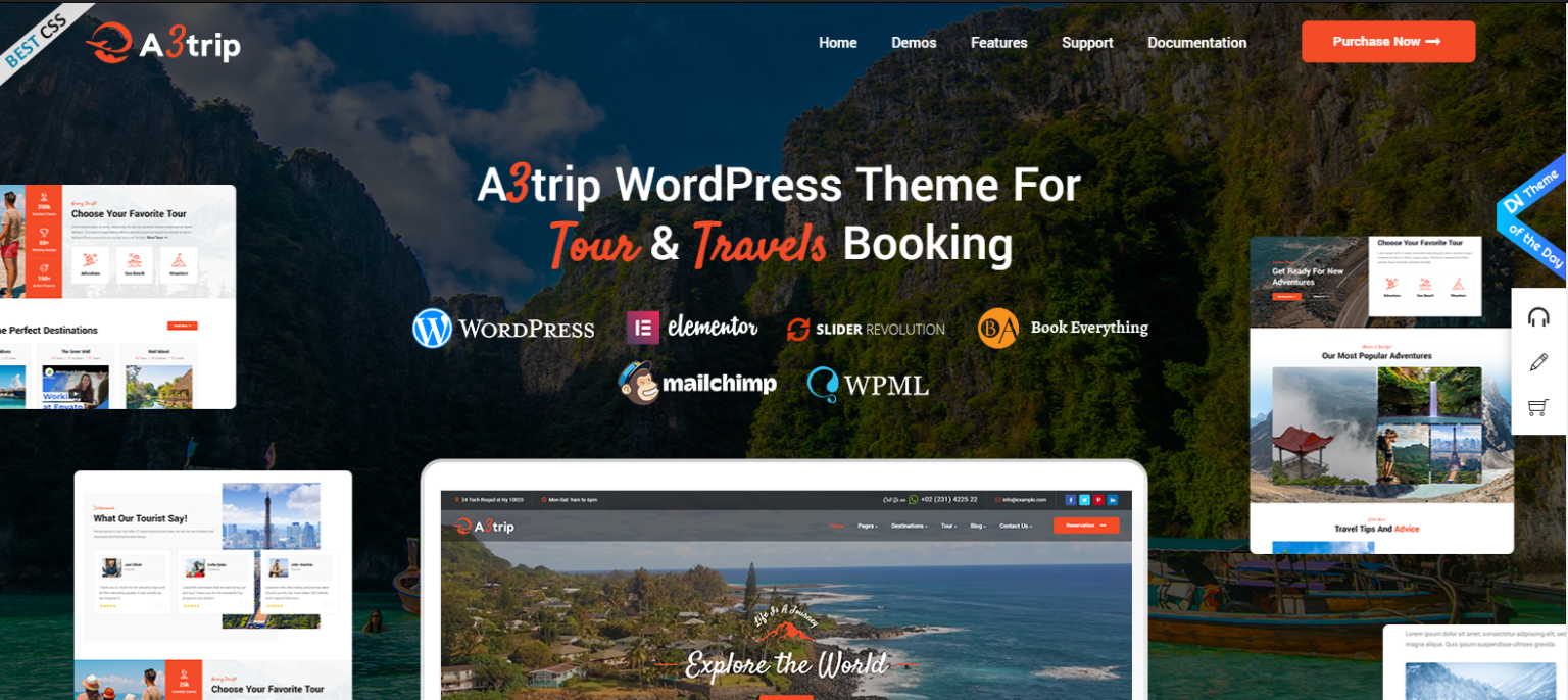 The 21 Best Travel & Tour WordPress Themes for Your Website - WAZILE Inc.