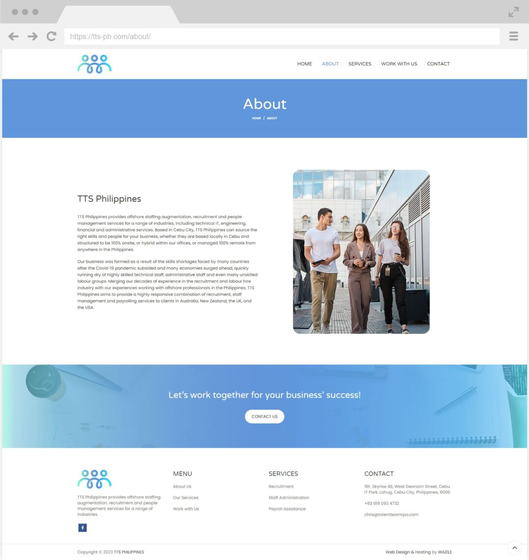 TTS - WAZILE Inc.